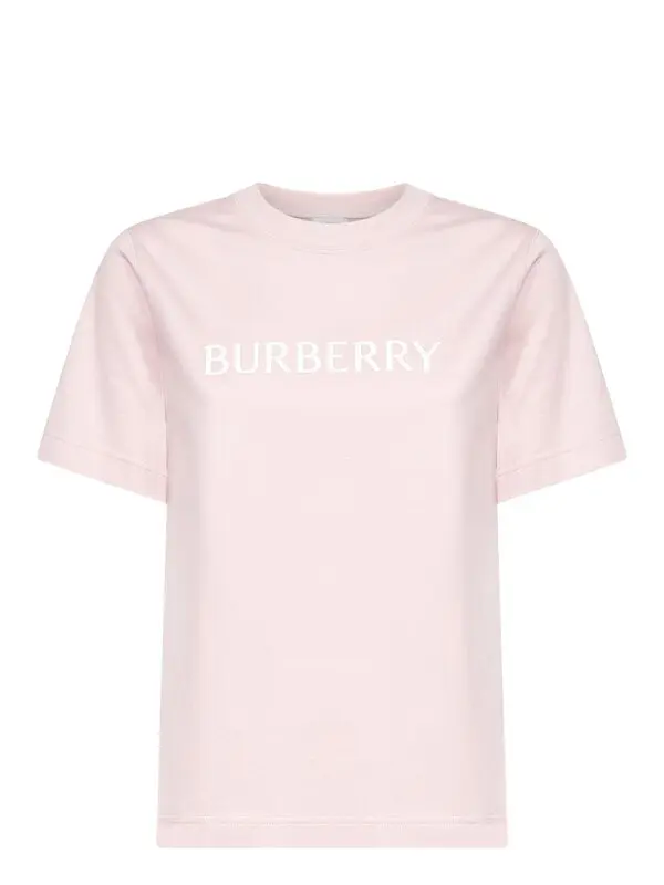 Burberry Cotton Logo T-shirt - Multicolor
