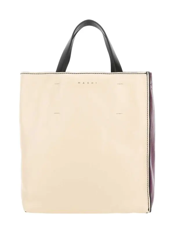 Marni Leather Museo Soft Handbag - Multicolor