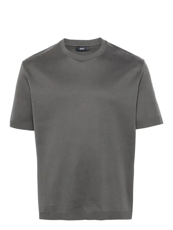Herno Silk Blend T-shirt - Gray