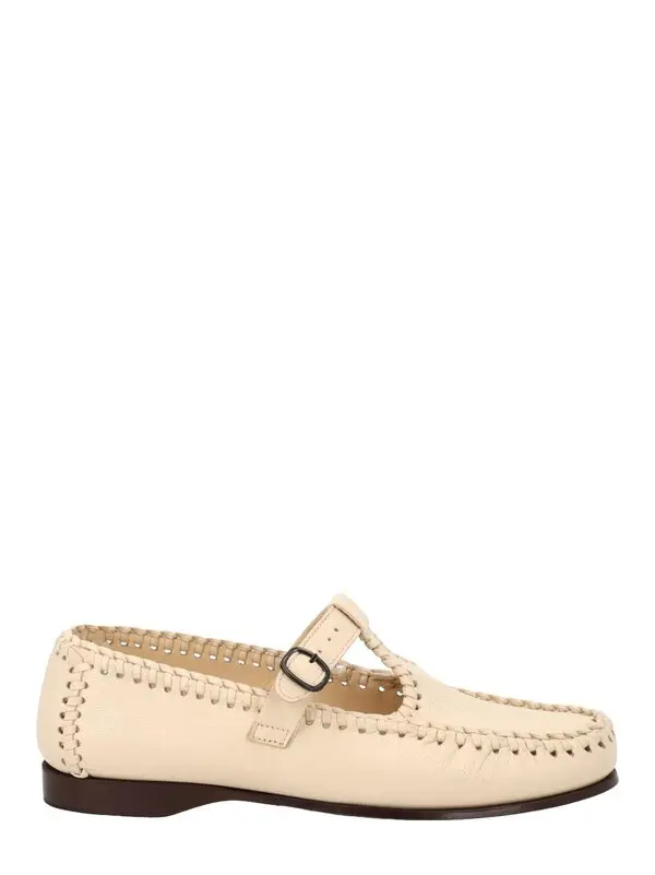 Hereu Alcover Moccasins - Cream