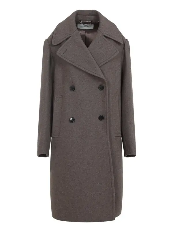 Dries Van Noten Raquel Double-breasted Wool Coat - Multicolor