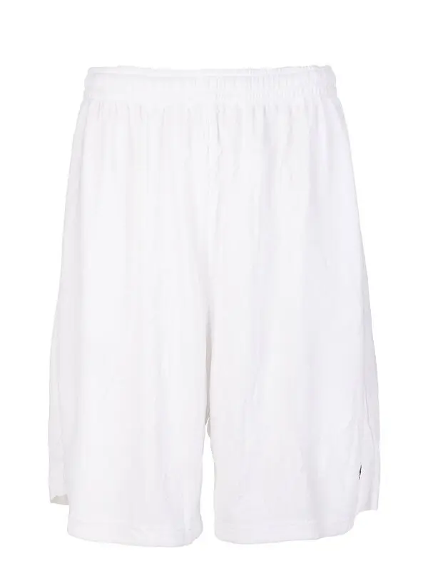 Balenciaga Sporty B Bermuda Shorts - White