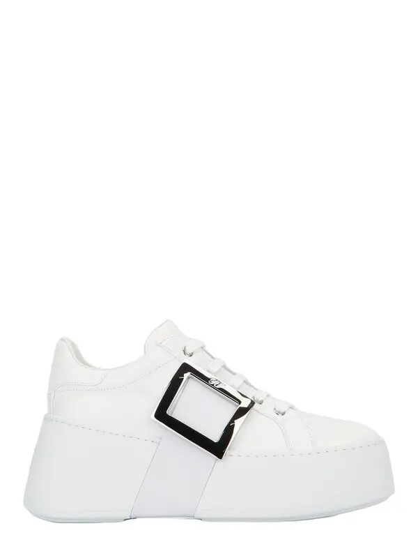 ROGER VIVIER Viv Skate High Abs Met Sneakers - Multicolor