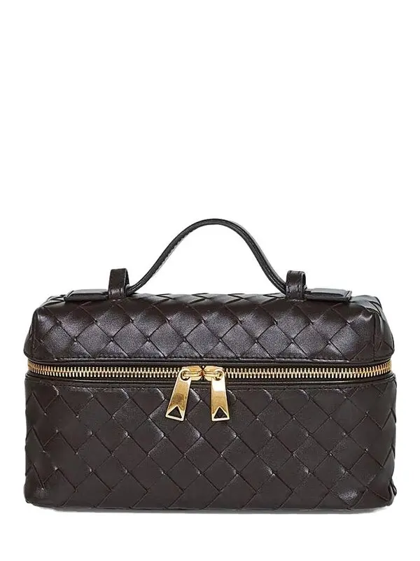 Bottega Veneta Intrecciato Leather Vanity Case - Multicolor