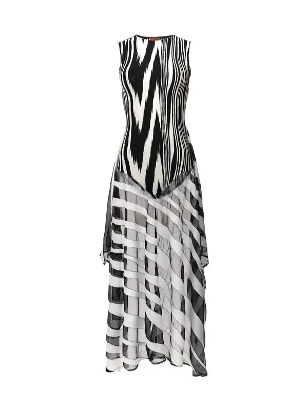 Missoni Patterned Viscose Bodysuit - Multicolor