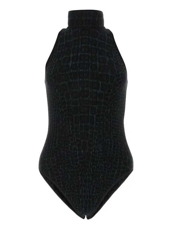 Alaïa Knit Bodysuit - Multicolor