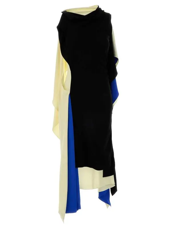 Loewe Stretch Viscose Dress - Multicolor