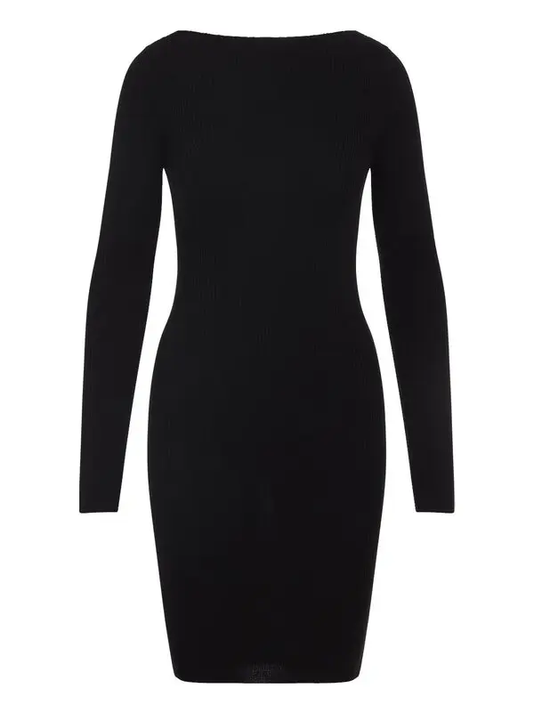 Rick Owens Al Mini Dress - Black
