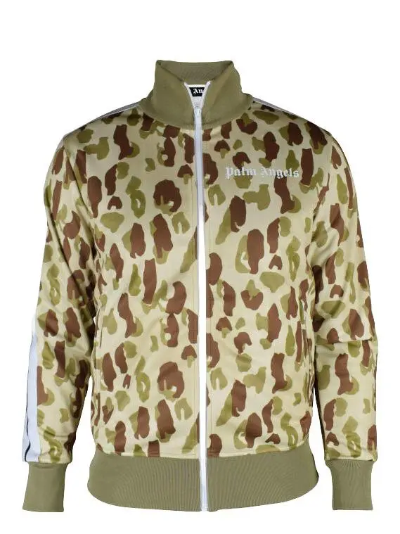 Palm Angels Zip Up Waistcoat - Green