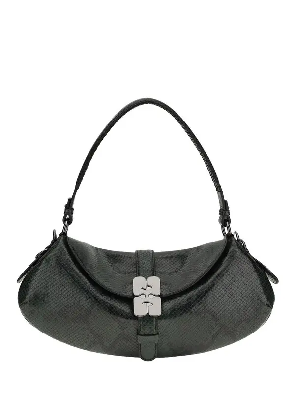 GANNI B-kat Shoulder Bag - Blue