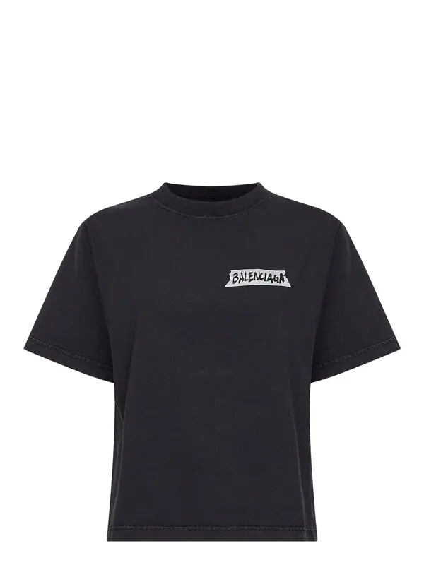 Balenciaga Medium Fit T-shirt - Multicolor