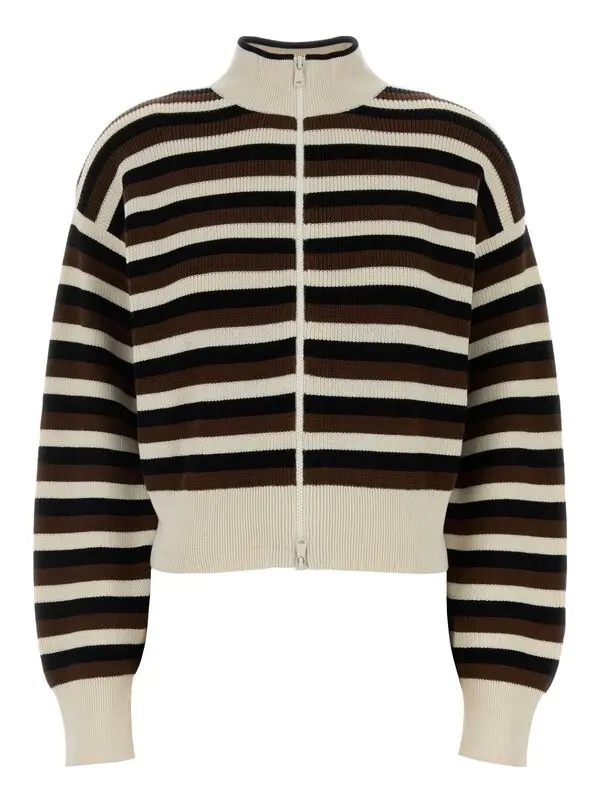 Brunello Cucinelli Embroidered Cotton Cardigan - Multicolor