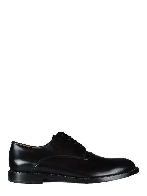 Fendi Leather Loafers - Black