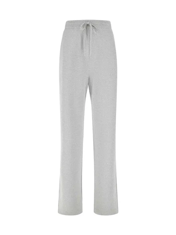 Prada Cashmere Blend Joggers - Gray