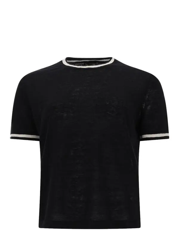 Max Mara Linen T-shirt - Black