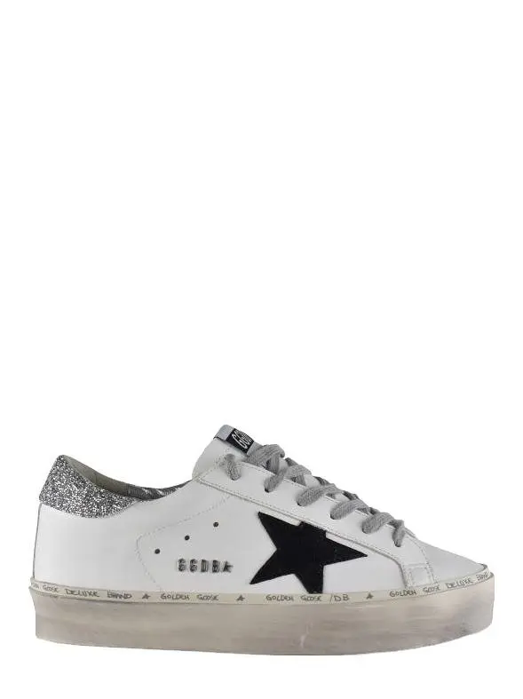 GOLDEN GOOSE Hi Star Sneakers - White