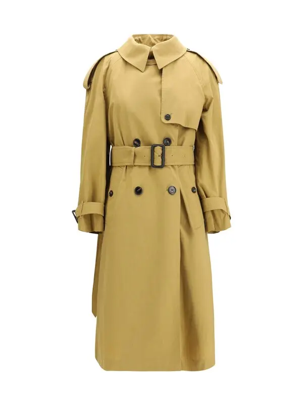 Burberry Fitzrovia Trench Coat - Cream