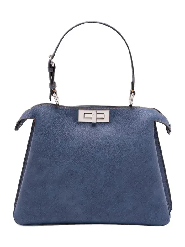Fendi Peekaboo Medium Soft Leather Handbag - Multicolor