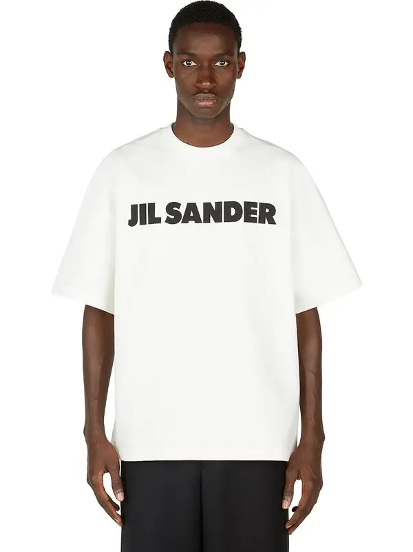 JIL SANDER Logo Print T-shirt - Multicolor