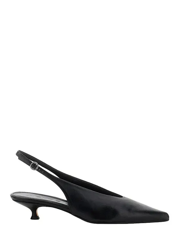 AeydĒ Camila Nappa Leather Slingback Pumps - Multicolor