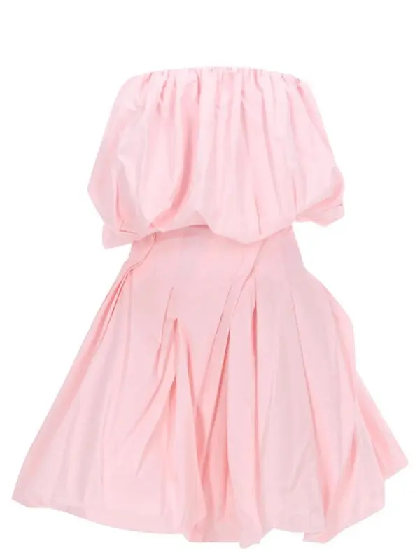 Magda Butrym Cotton Poplin Dress - Pink