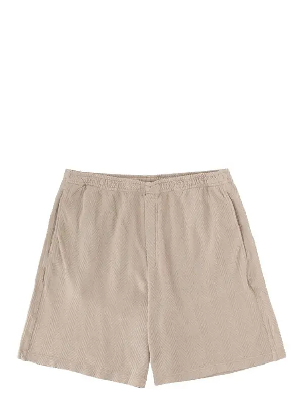 Missoni Cotton Blend Textured Shorts - Cream