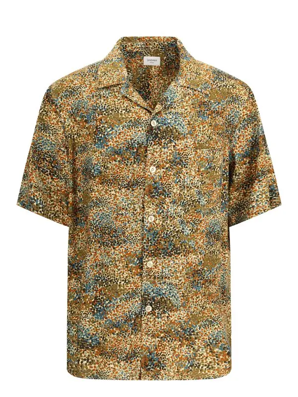 Saint Laurent All-over Print Boxy Shirt - Multicolor