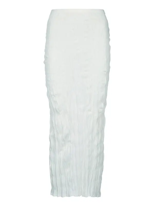 TOTEME Crinkled Knit Skirt - Multicolor