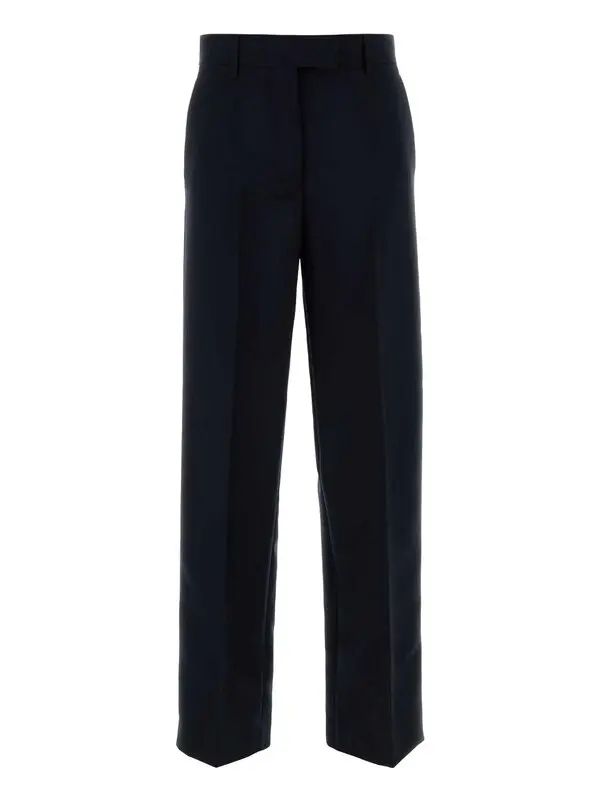 Miu Miu Mohair Blend Pants - Blue