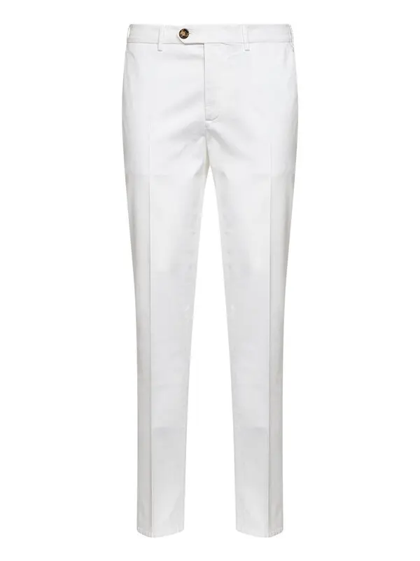 Brunello Cucinelli Italian Fit Gabardine Trousers - Multicolor