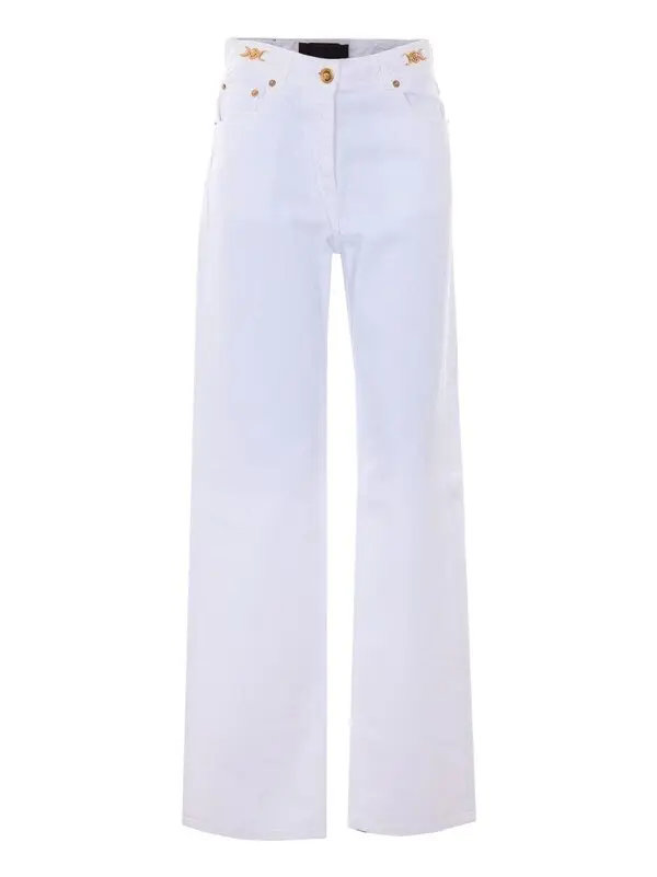Versace Medusa '95 Regular Jeans - White