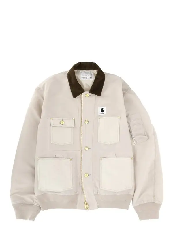 SACAI X CARHARTT WIP Duck Jacket - Cream