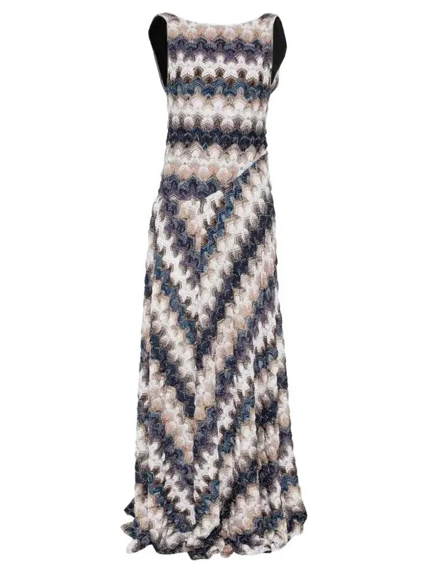 Missoni Sleeveless Long Dress - Multicolor