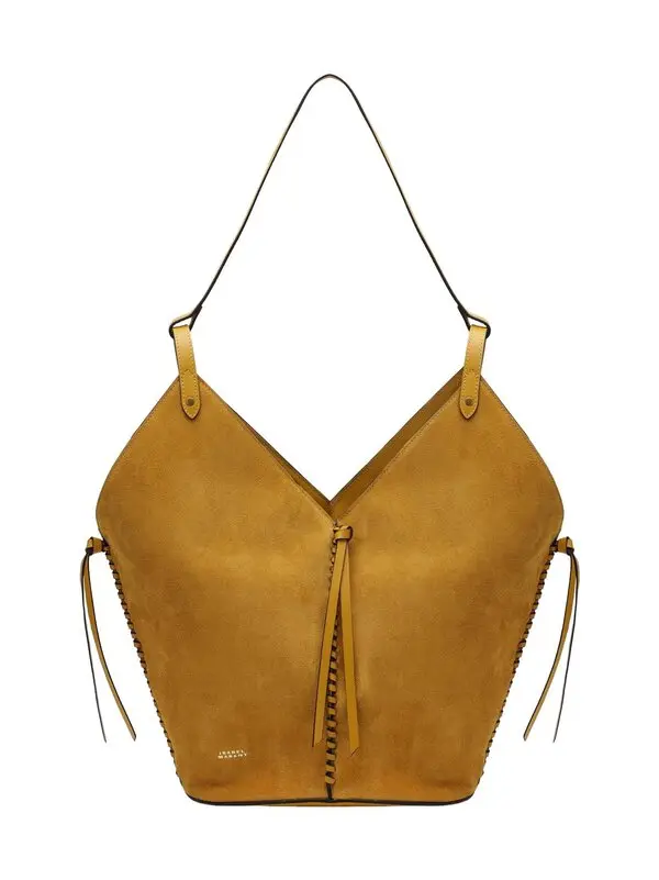 Isabel Marant Étoile Suede Leather Shopping Bag - Yellow