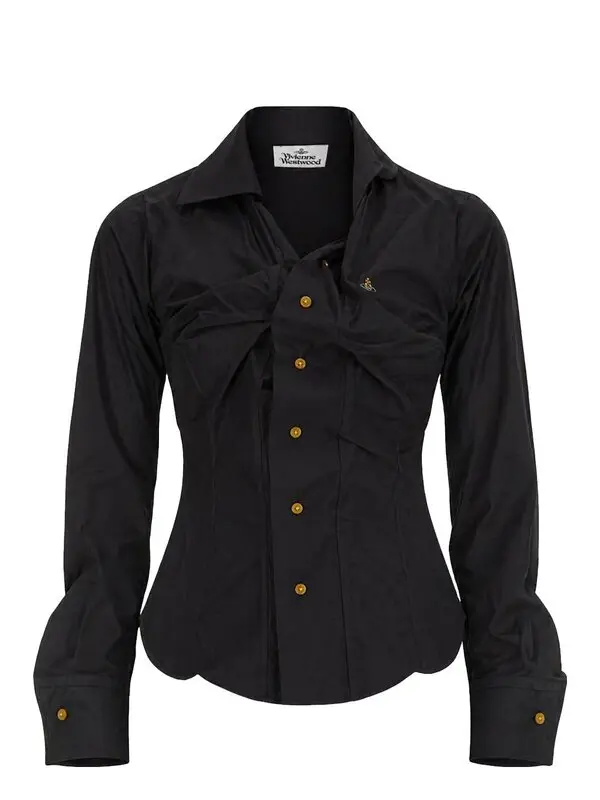 VIVIENNE WESTWOOD Cotton Shirt - Black