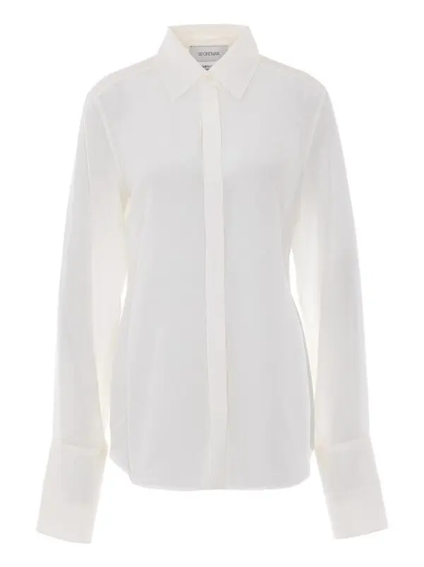 Sportmax Elisir Silk Shirt - White