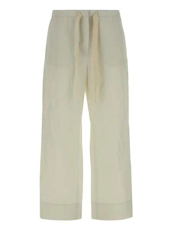 Max Mara Cotton Trousers - Multicolor