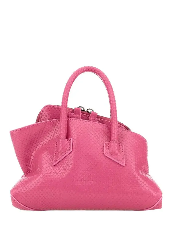Attico Fuchsia Leather Mini La Passeggiata Handbag - Pink