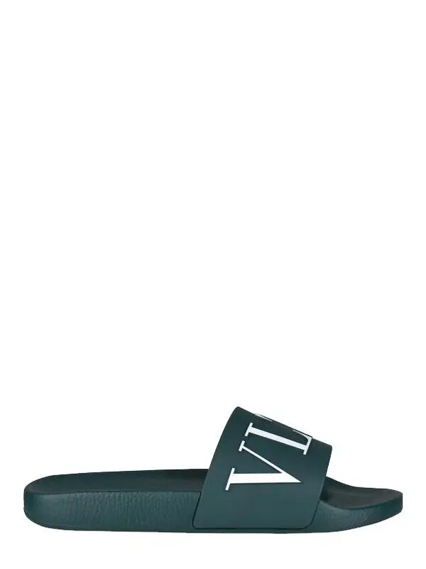 Valentino Garavani Vltn Slides - Green