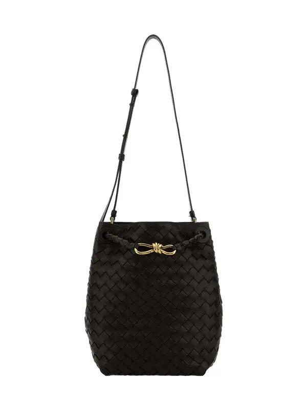 Bottega Veneta Small Andiamo Bucket Bag - Brown