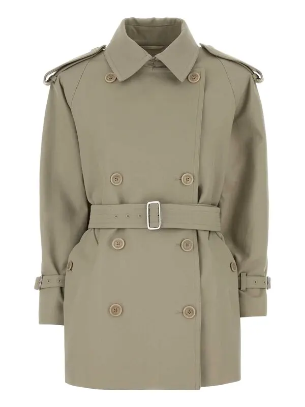 Max Mara Cacio Trench Coat - Gray