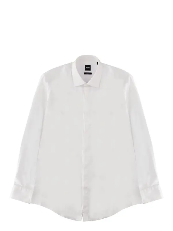 BOSS Cotton Shirt - White