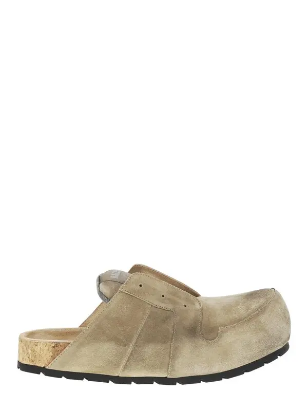 Balenciaga Dumbo Mules - Cream