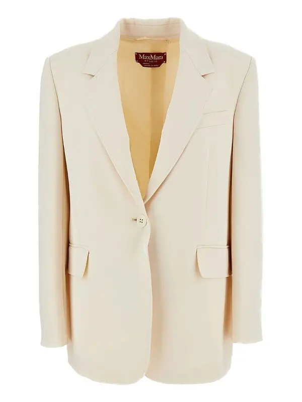 Max Mara Single-breasted Blazer - Multicolor