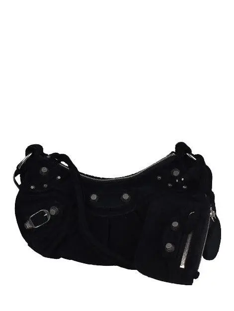 Balenciaga Cagole Xs Shoulder Bag - Black