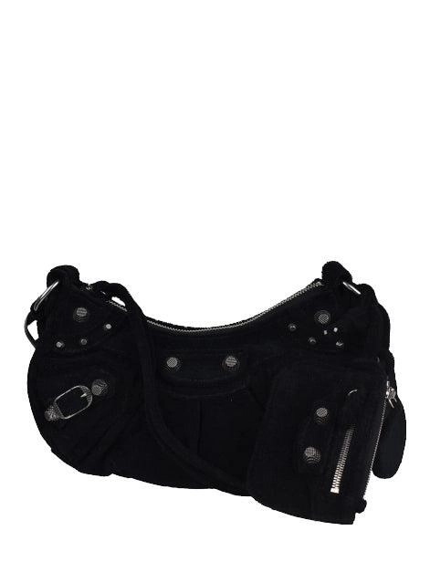 Balenciaga Cagole Xs Shoulder Bag - Black