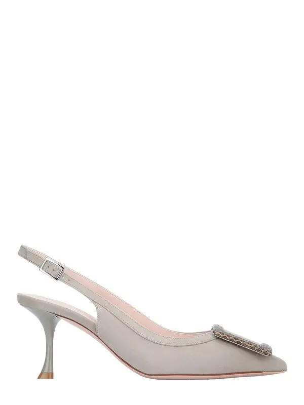 ROGER VIVIER Viv In The City Sling Pumps - Multicolor