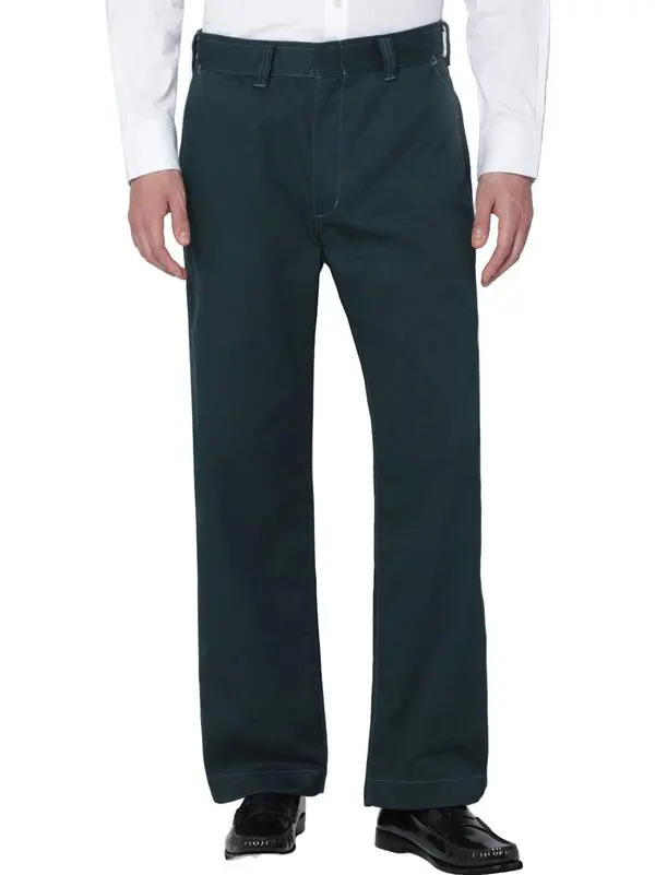 Needles Cotton Blend Trousers - Green