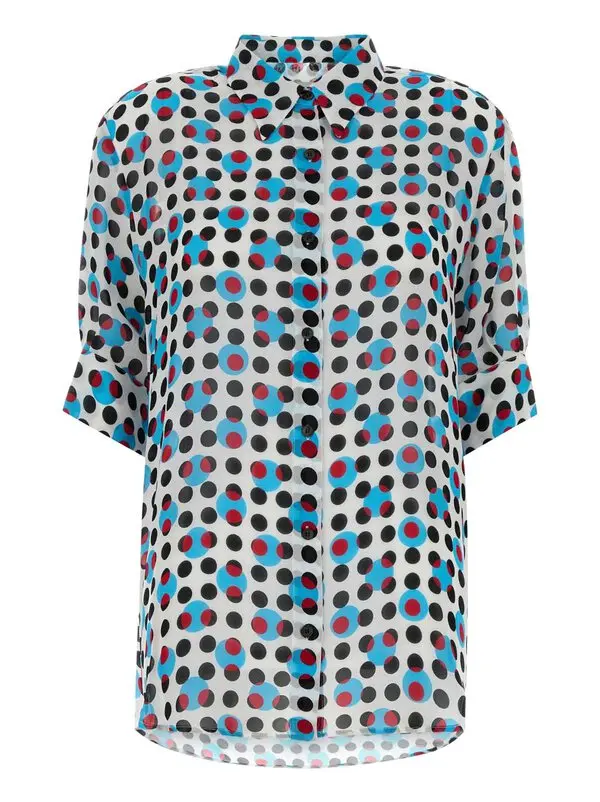 Dries Van Noten Printed Crepe Celindo Shirt - Multicolor