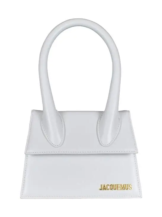 Jacquemus Le Chiquito Moyen Top Handle Bag - White